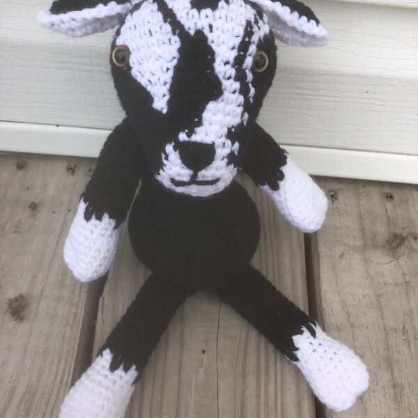 PATTERN Crochet Goat/ Crochet Animal/ Amigurumi Goat/ Plush Goat ...