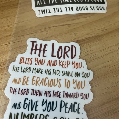 His Eyes Are on the Sparrow Sticker, I Know He Watches Over Me, Bible ...