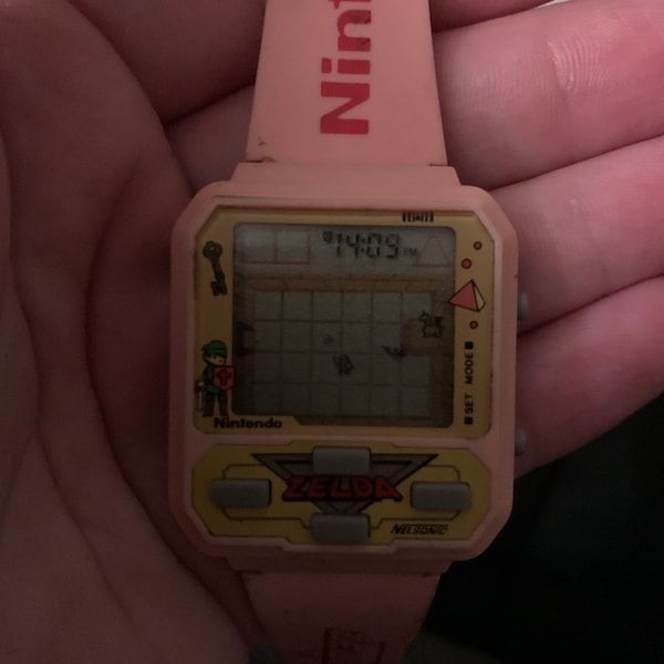 Nintendo Red Super Mario Bros Game Watch by Nelsonic Mint Unused in ...