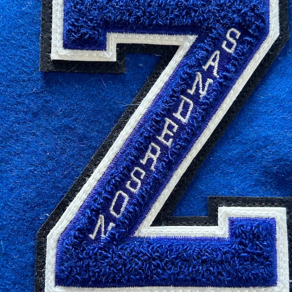 Personalized Chenille Letters. - Etsy