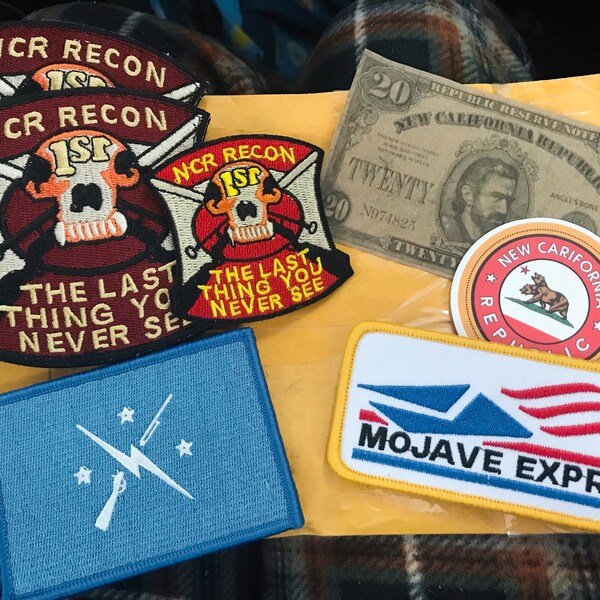 Fallout New Vegas Inspired NCR Recon Sniper Cosplay Gamer Patch Hook ...