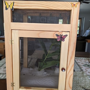 Monarch Butterfly Standard Wood-frame Enclosure & Screenroom Habitat ...