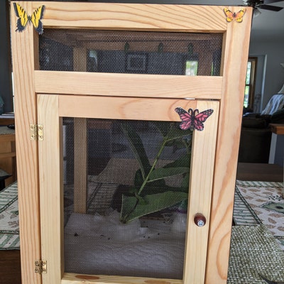 Monarch Butterfly Standard Wood-frame Enclosure & Screenroom Habitat ...