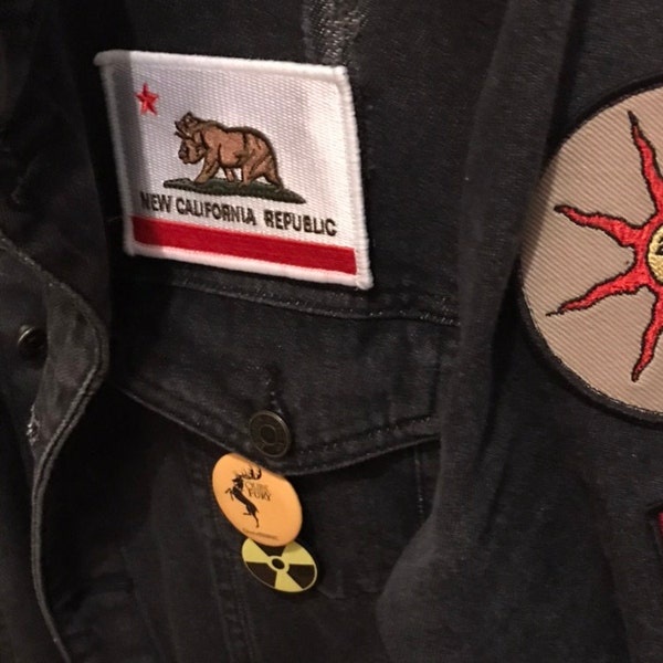 Fallout Inspired NCR Style Patch With 2.5"x3.5" Hook and Loop Backing ...