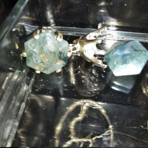 Blue Lolite Moonstone Quartz Gemstones, Pentagon Shape Gemstones ...