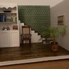 William Morris Longden Tiles Dollhouse 1:12th Scale | Victorian Kitchen ...