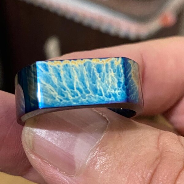 Super Conductor Acid Etched Ring | Deep Pattern | High End Ring ...