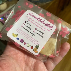 Flavored Balsa Blocks 100% Natural Chews Bunny Toy, Rabbit Toy, Guinea ...