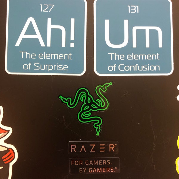 Periodic Element Science Sticker Set | Sticker for Hydro Flask | Ah the ...