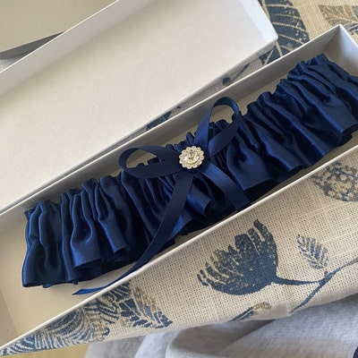 Blue Garter, Wedding Garter, Garter Set, Bridal Garter, Wedding Garter ...