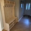 4ft Coat Rack,boot Room, Hallway Bench,monks Bench, Shoe Storage, Any ...
