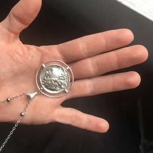 Historical Greek Deer Intaglio Glass Ring 925 Sterling | Etsy