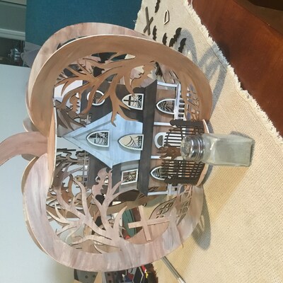 Laterne Laser Cut Datei 3D Glowforge SVG DXF für Plasma DIY - Etsy.de