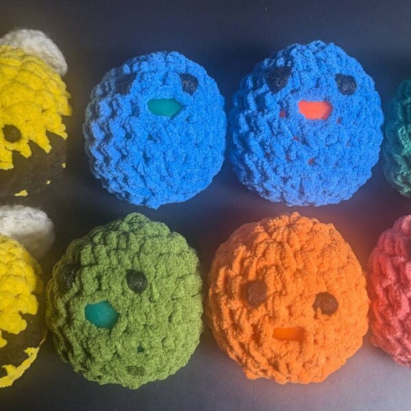Crochet Stress Blob Pattern: No-sew Fidget Toy (PDF Pattern) - Etsy