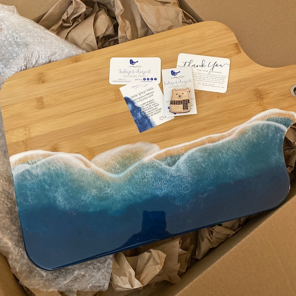 Square Ocean Wave Board - Etsy