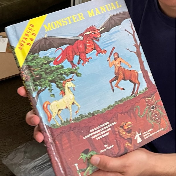 Player's Handbook TSR2010 Vintage TSR Advanced Dungeons & Dragons First ...