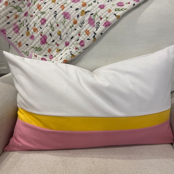 Custom Colorblock Pillow Cover, Design Your Color Block Pillow ALL ...