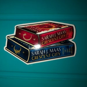 TOG Book Stack Sticker Throne of Glass Series - Etsy