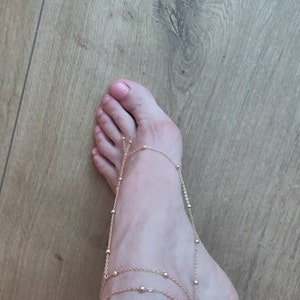Hand Chain and Leg Jewelry, Gold Plated Body Jewelry, Bikini Body ...