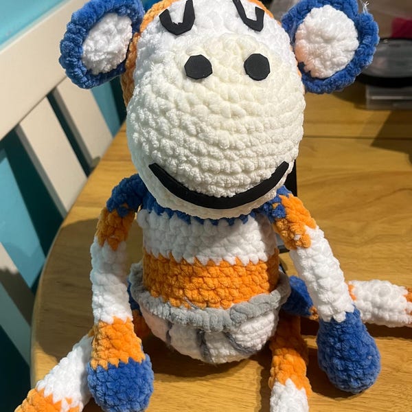 Crochet Blue Alien Pattern, Koala Crochet , Plush Toy, English and ...