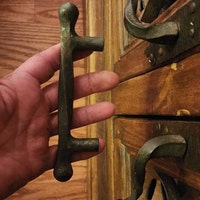 Iron Rod Handle With Ball Ends, Kitchen Cabinet Handles, Wardrobe ...