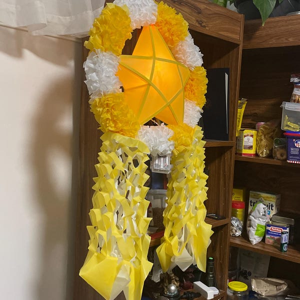 Philippine Colors Traditional Parol With Remote Controlled Light ...