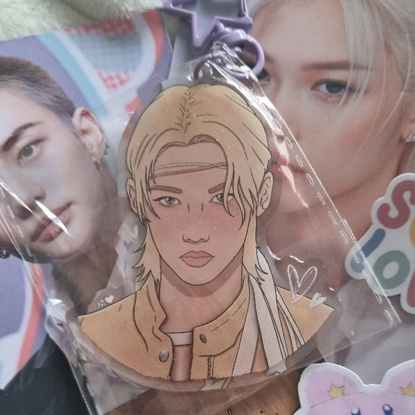Stray Kids Acrylic Keychain Kpop SKZ Felix Changbin Hyunjin - Etsy
