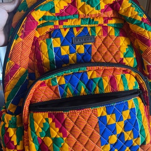 Large Ankara Backpack/ African Backpack/ African Print Backpack - Etsy