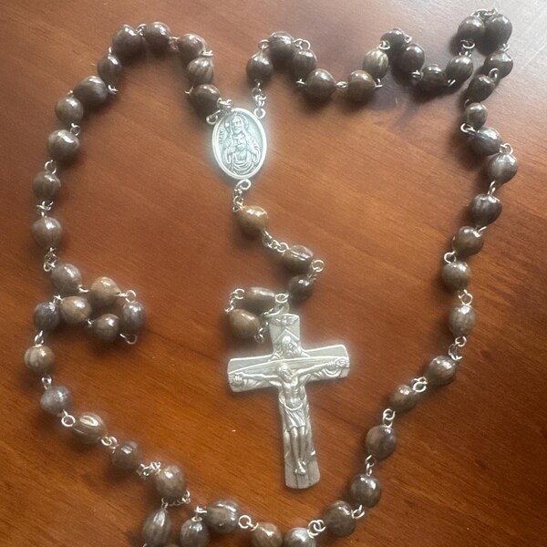 Brigittine Carmelite Crown Rosary, Our Lady of Mount Carmel Six Decade ...