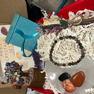 Crystal Home Kit, House Protection Set, Positive Energy Crystal Set ...