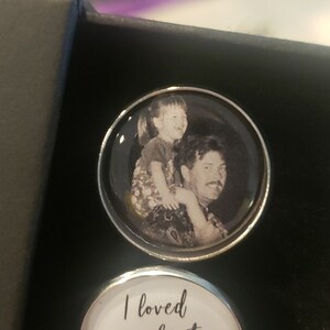 Memorial Brooch In Memory of custom photo badge | Etsy