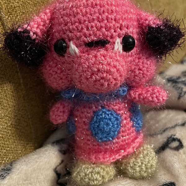 Little Monster Crochet Pattern, Amigurumi Monster, Amigurumi Pattern ...