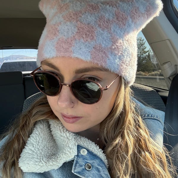 Meow Hat 3-in-1 Crochet Pattern (balaclava, Bonnet, Beanie) / PDF FILE ...