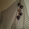 Old Used Fishing Net - 3 Ft X 5 Ft Knotted - Vintage Fish Netting ...