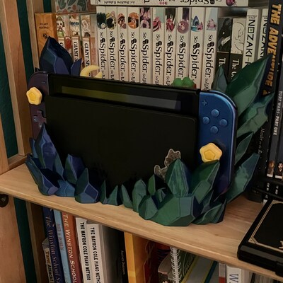 Nintendo Switch Dock Crystal Cradle Gaming Present Gamer Gift Switch ...