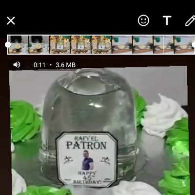 Custom Patron Label Liquor Label Birthday Bottle Labels - Etsy