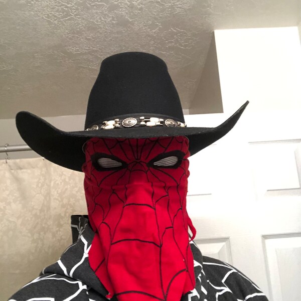 Spider-man Cowboy - Web Slinger Poncho - Etsy