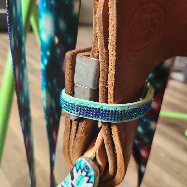 Western Latigo and off Billet Set HORSE or MINI/PONY: Cream, White ...