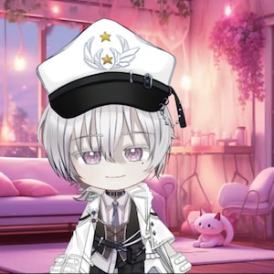 Vtuber Model for Commercial Use, Live2d Vtuber Fire Element, Premade ...