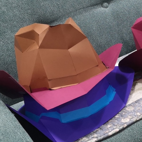 DIY Papercrafts,paper Hat & Heart,party Props,photography Props ...