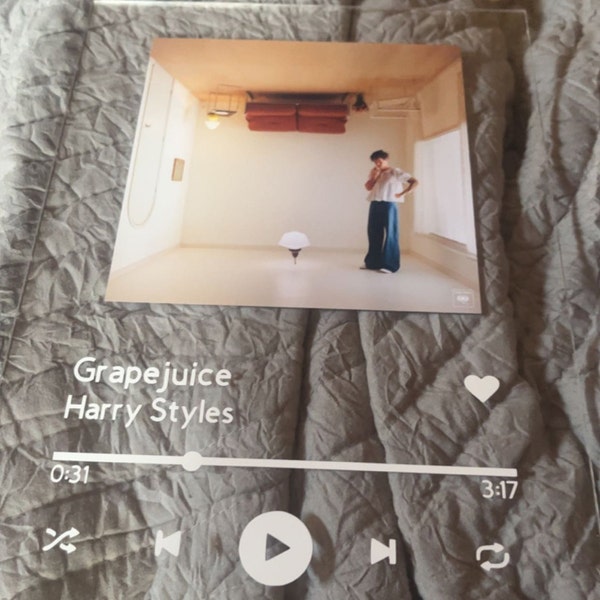 Personalised Spotify Song Frame - Etsy