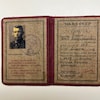 Vintage Soviet Document WWII Military ID of the USSR Soviet Officer ...
