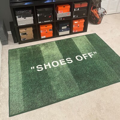 Vibrant Printed Kitchen Rug, Set of 2 Machine Washable Non-slip Kitchen ...