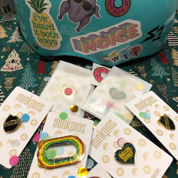 Roller Derby Enamel Pin Jammer Shield - Etsy