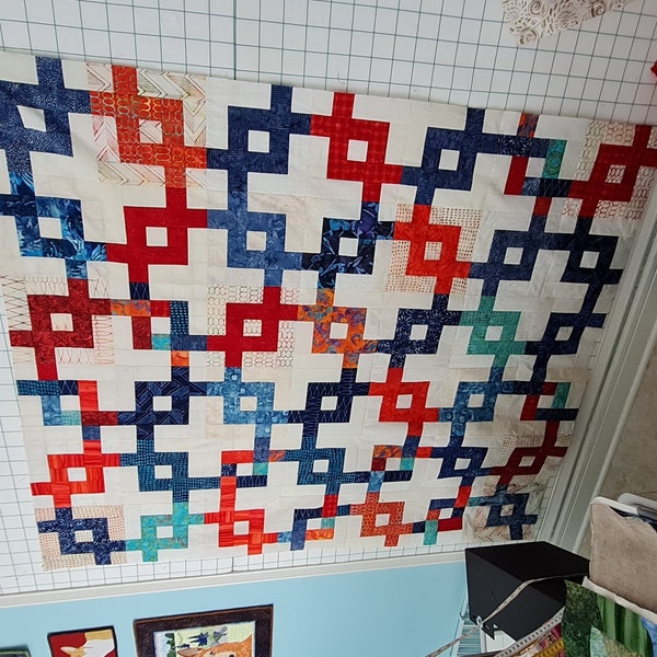 Tangled Quilt Pattern, PDF - Etsy