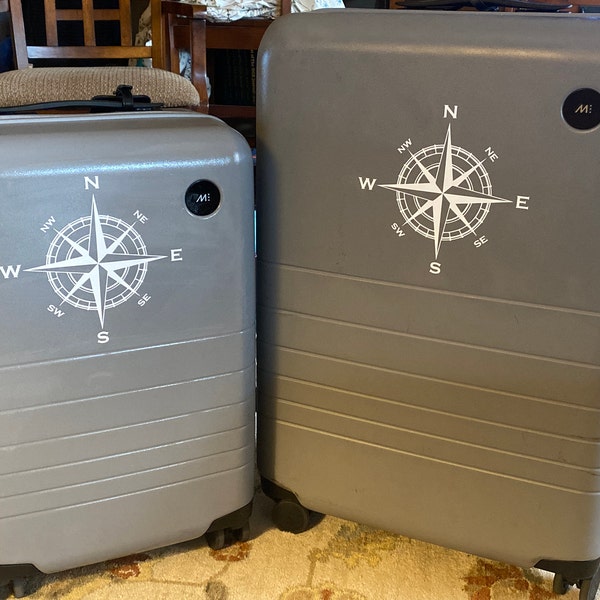 Nautical Compass Car Window Decal , Compass Decal, Nautical Compass ...