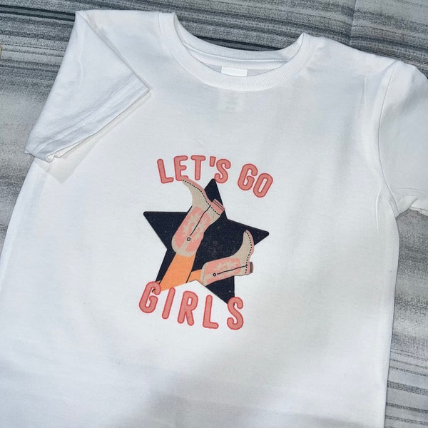 Let's Go Girls Cowgirl Legs Boots Western Instant Digital Download ...