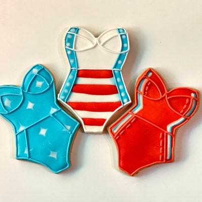 Strapless Bathing Suit Cookie Cutter - Etsy