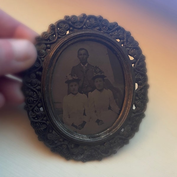 Antique Goldwork Embroidery of Regal Emblems in 9" X 11" Gold Tone ...