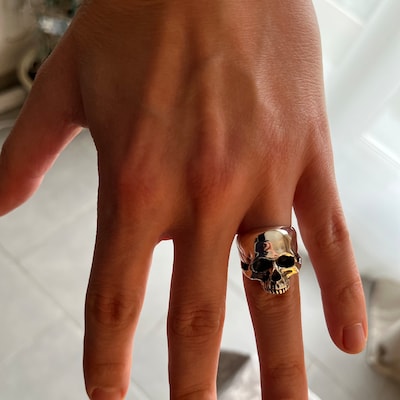 Anatomical Rib Cage Ring Sterling Silver 925 Made in Italy FEEL NO PAIN ...